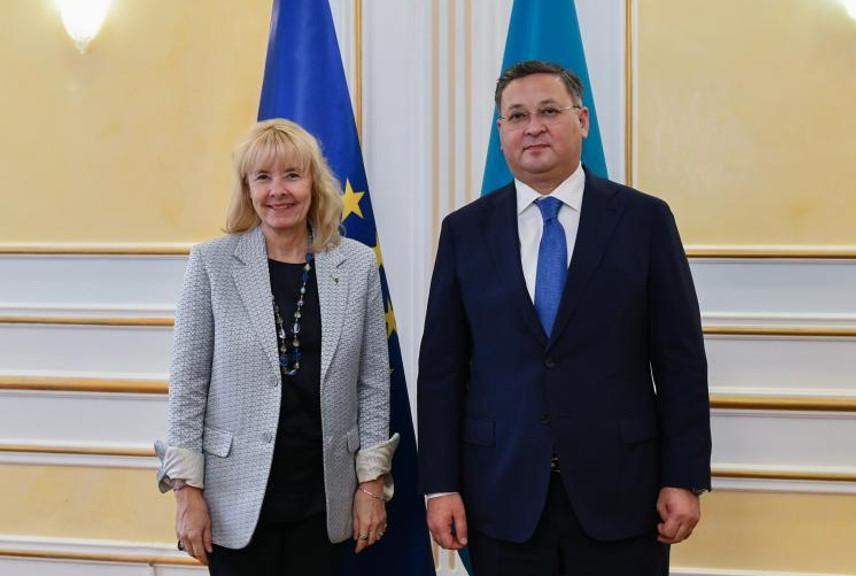 Foreign Minister Murat Nurtleu meets EU Special Representative for ...