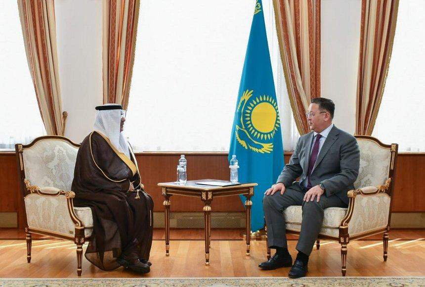 Kazakh FM Murat Nurtleu, Saudi Ambassador Faisal Al-Kahtani discuss ...