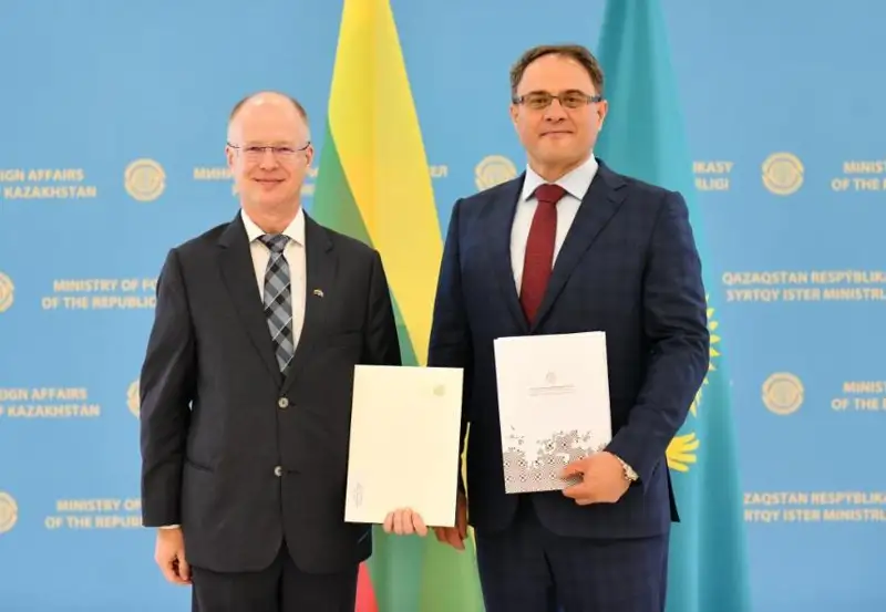 Kazakhstan, Lithuania mark 30th anniversary of bilateral cooperation