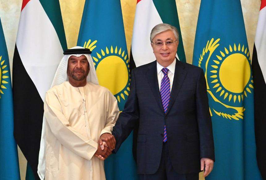 Tokayev meets with Sheikh Suroor bin Mohammed Al Nahyan