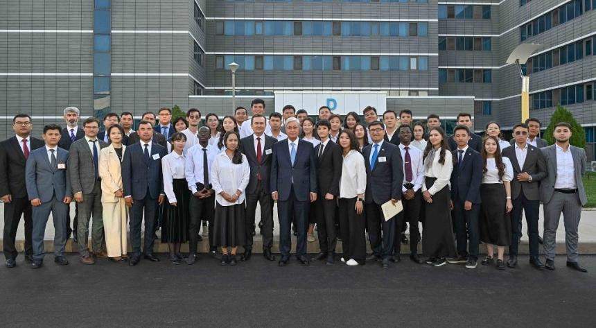 Kazakh President visited Suleyman Demirel University