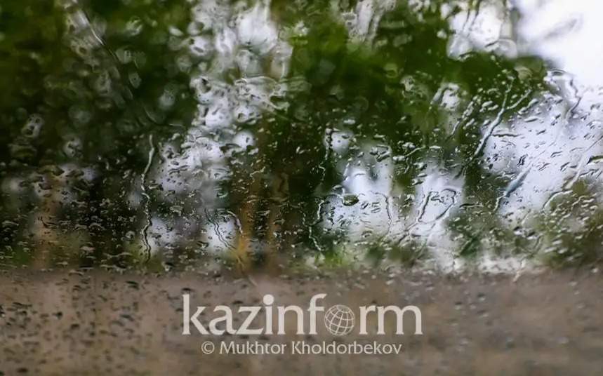 Rainy and windy weather forecast in Kazakhstan Oct 21