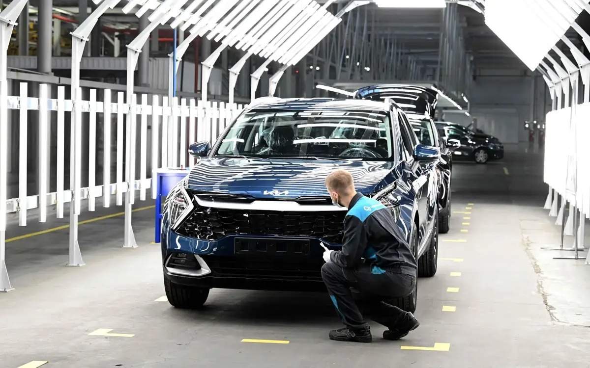 Construction of KIA car manufacturing plant begins in Kostanay rgn