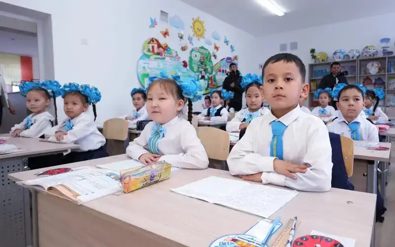 A 1,200-seat school opens its doors in Zhambyl region