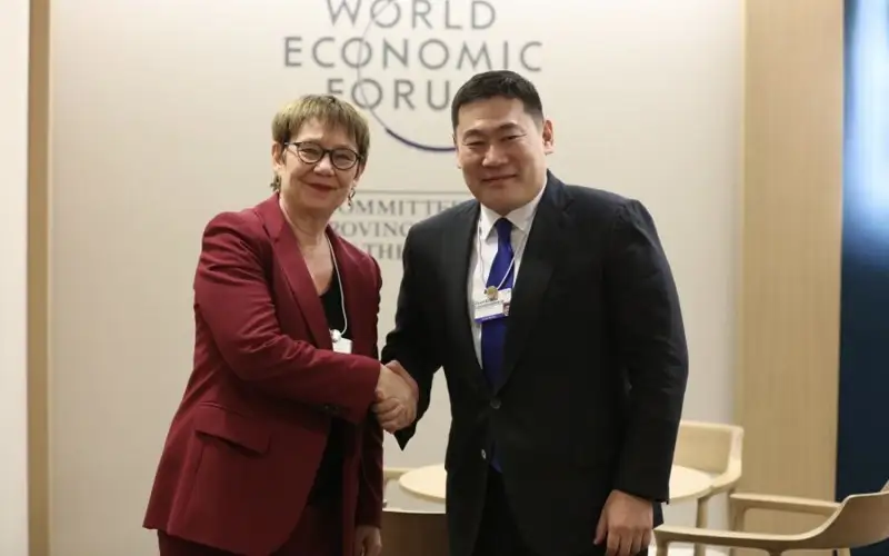 Mongolian Premier meets EBRD President