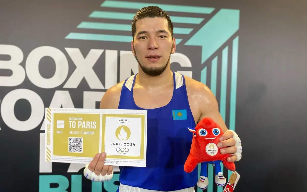 Kazakhstani boxer Aibek Oralbay qualifies for Paris Olympic Games