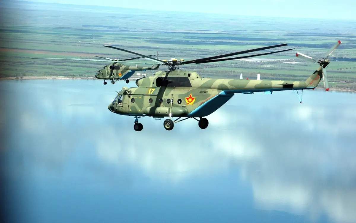 Military Helicopters Evacuate Over 100 People From Flood Affected Areas