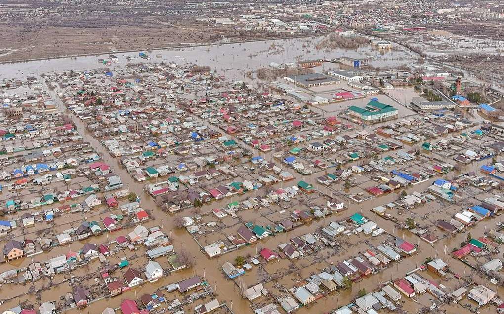 Flood situation in Russia's Orsk: 6,644 houses flooded