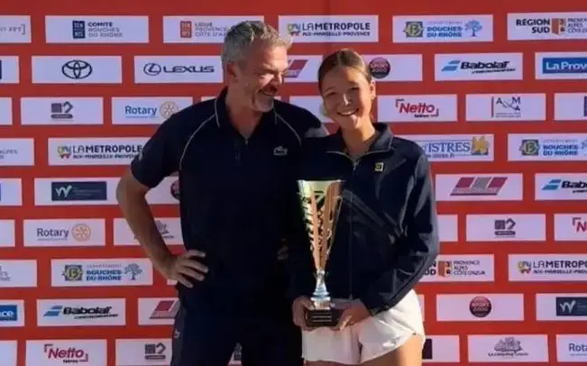 Kazakhstani Aiya Nupbai claims ITF junior doubles title in France