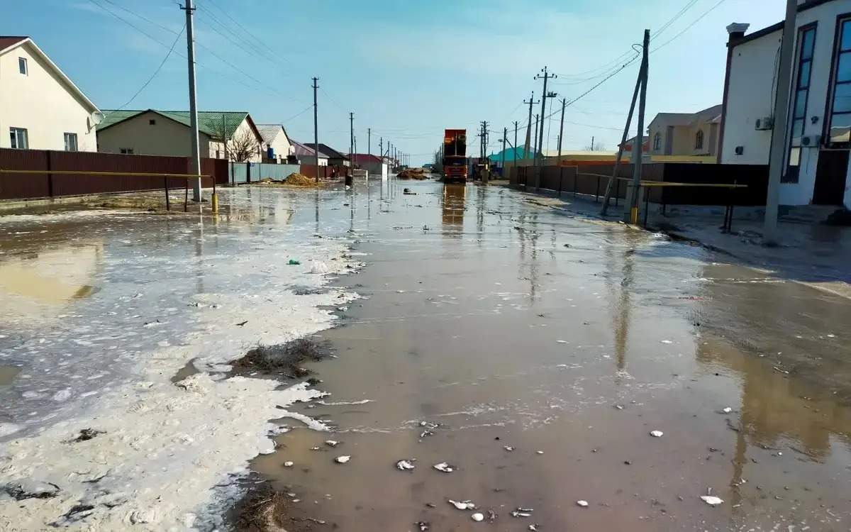 Over 300 homes still flooded in Kulsary town