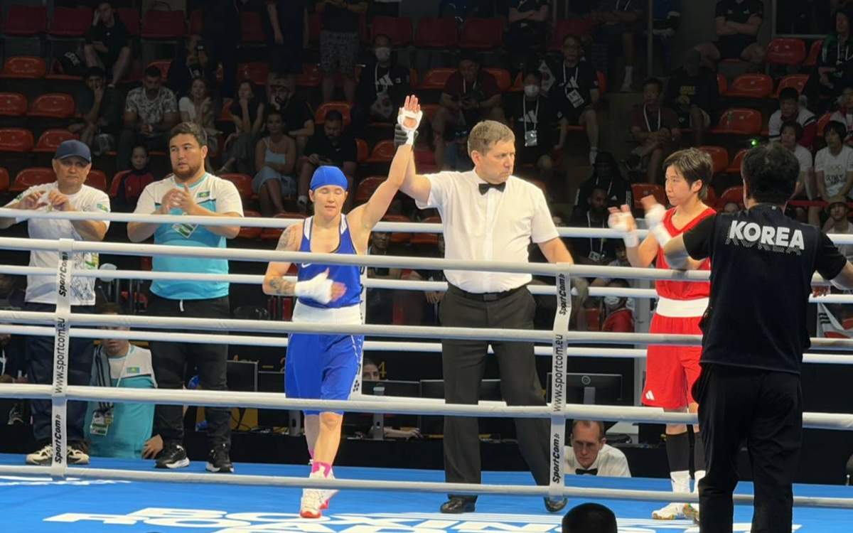 Kazakh Kyzaibay advances to next round at World Boxing Licensing Tournament