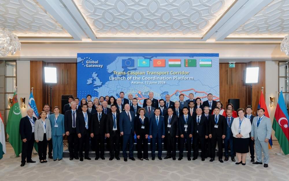 Astana hosts launch of Trans-Caspian Transport Corridor Coordination ...