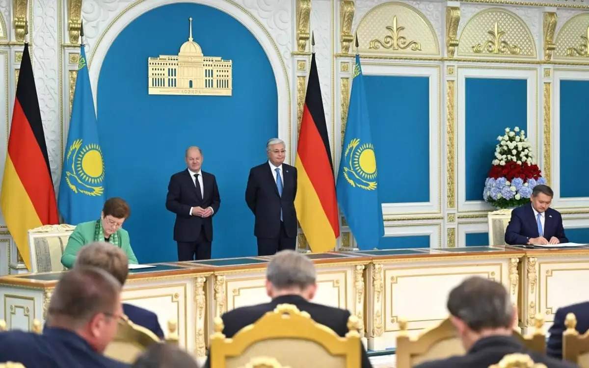 Kazakhstan, Germany sign Declaration on Cooperation