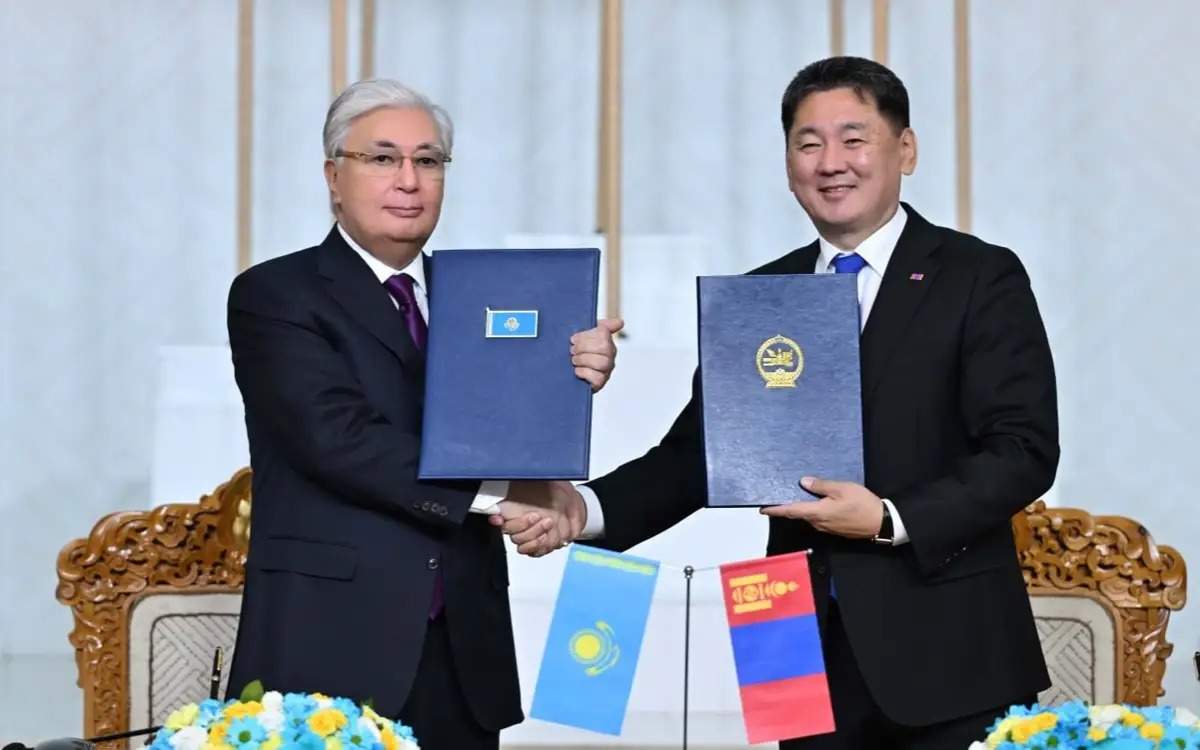 Kazakhstan, Mongolia sign Joint Declaration on establishment of ...