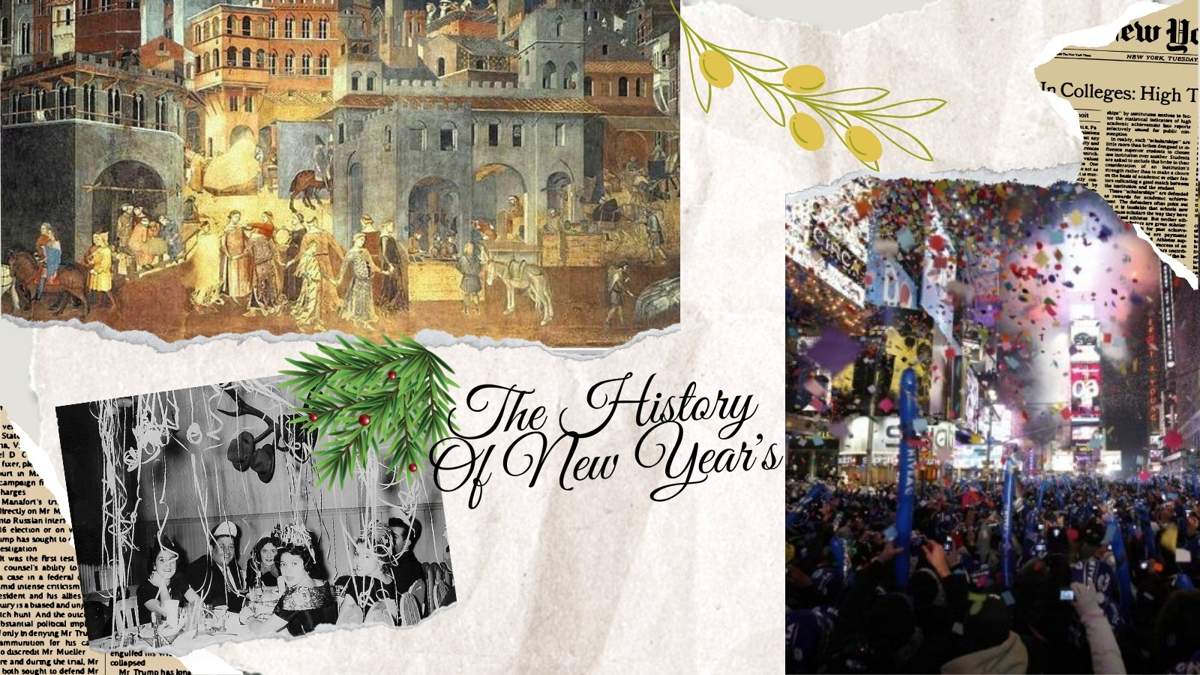 The evolution of the New Year celebration