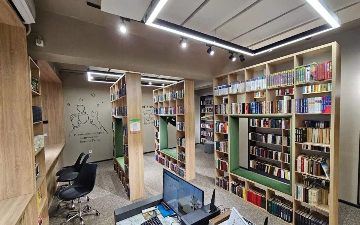 Libraries for visually and hearing-impaired people open doors in Almaty