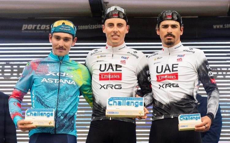 XDS Astana's Christian Scaroni is second at Trofeo Calvià