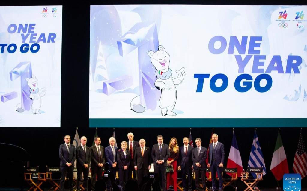 Italy starts one-year countdown of 2026 Milan-Cortina Winter Olympics