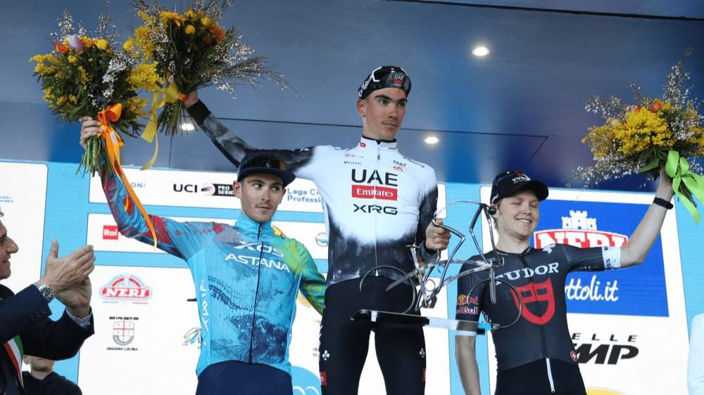 XDS Astana's Christian Scaroni takes second place at Trofeo Laigueglia