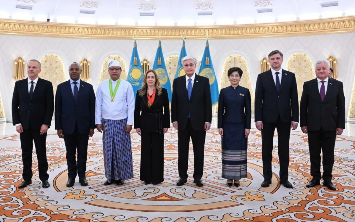 President Tokayev receives letters of credence from foreign ambassadors
