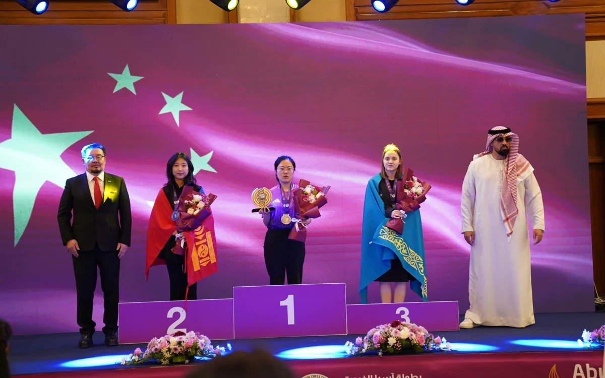 Kazakhstani wins bronze at Asian Women's Chess Championships 2025 in UAE