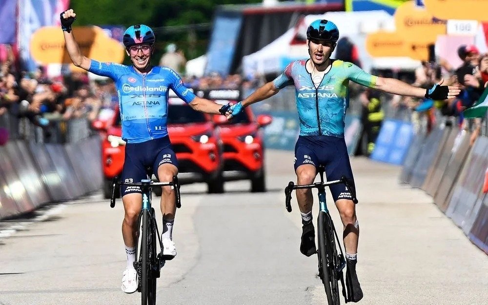 Giro d’Italia: XDS Astana Team secures double win in stage 16
