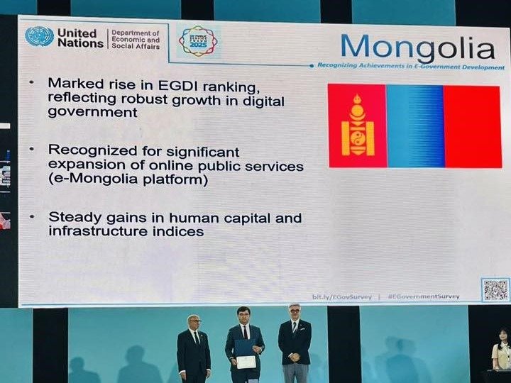 Mongolia advances in UN E-Government Development Index