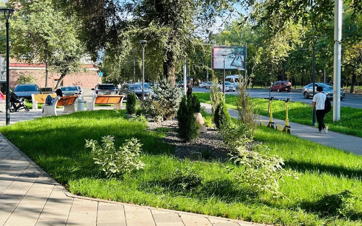 New public garden unveiled in Almaty