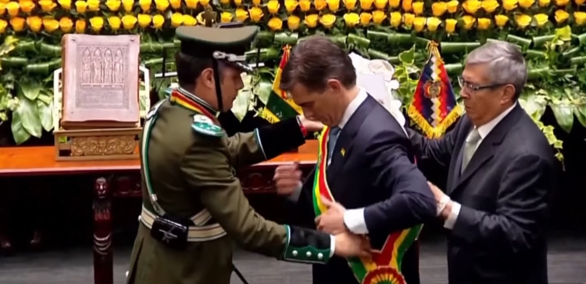 Rodrigo Paz sworn in as new president of Bolivia