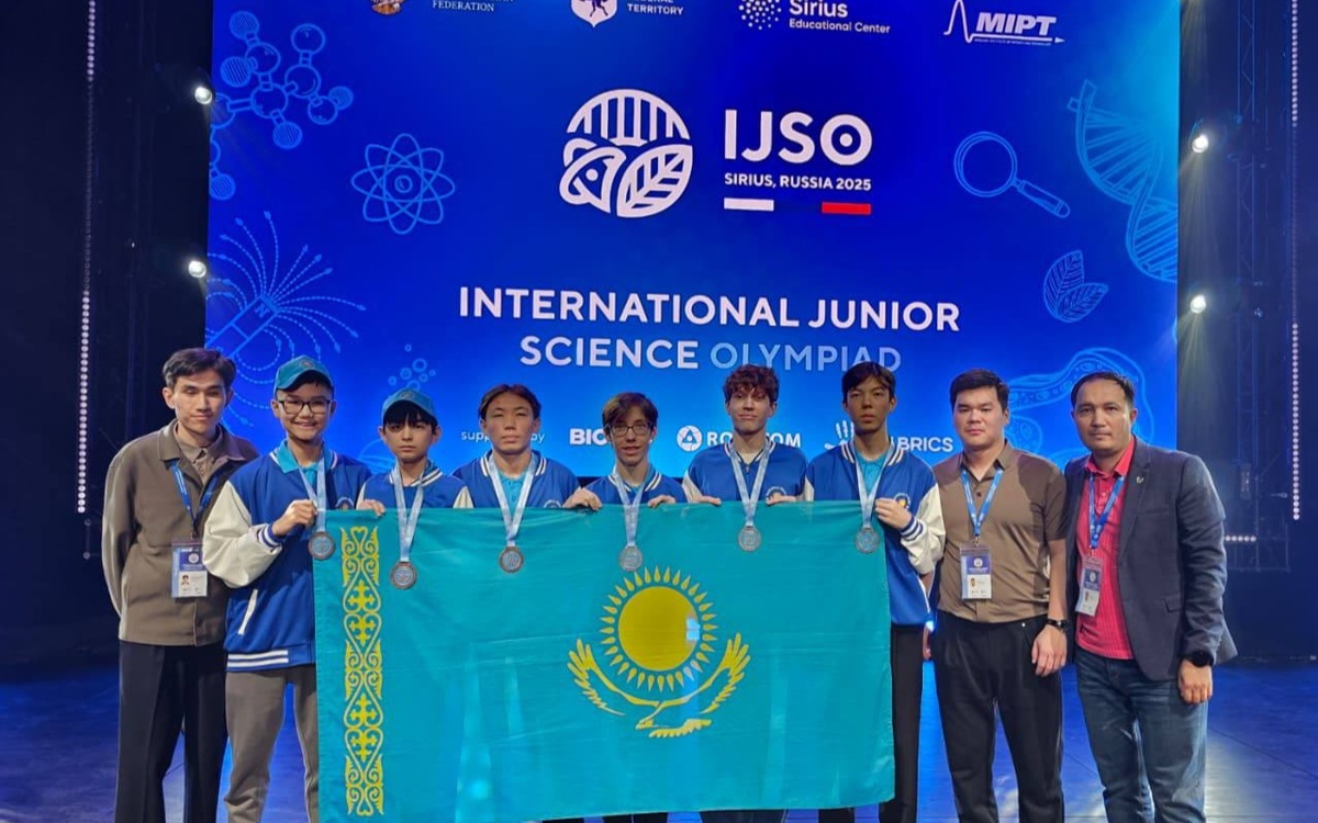 Kazakhstani students win 6 medals at IJSO 2025