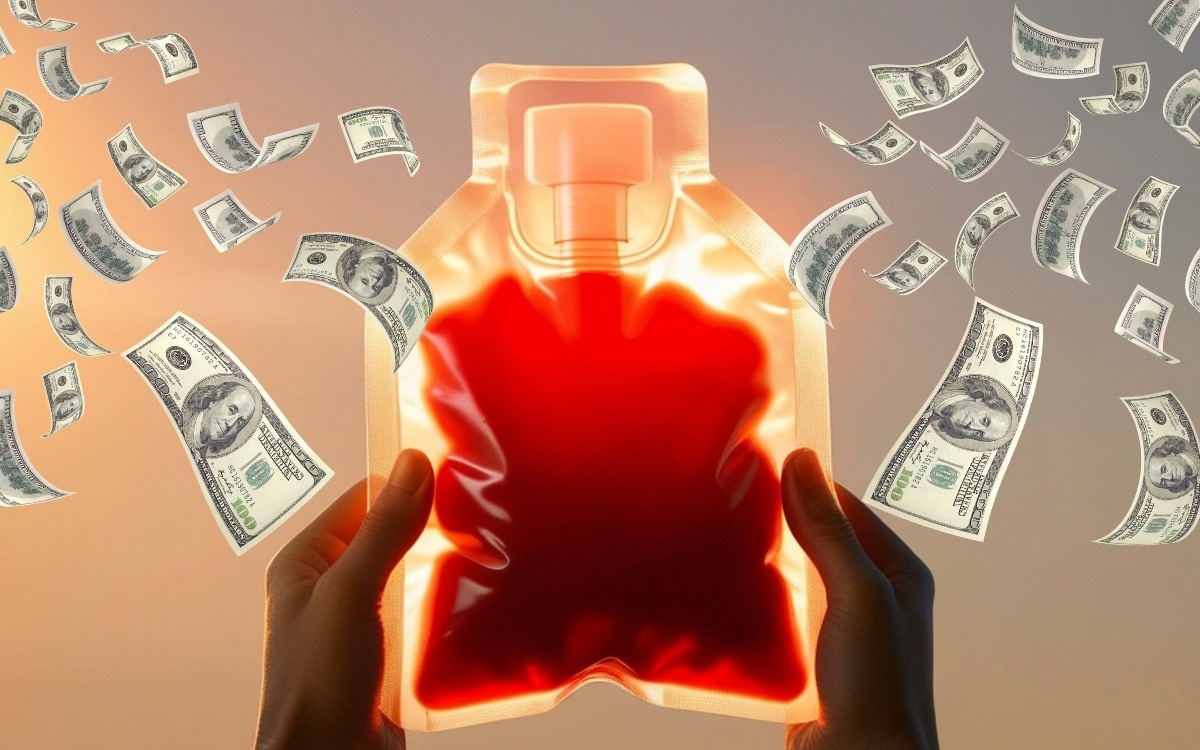Plasma for profit: How middle-class Americans are selling blood to stay ...
