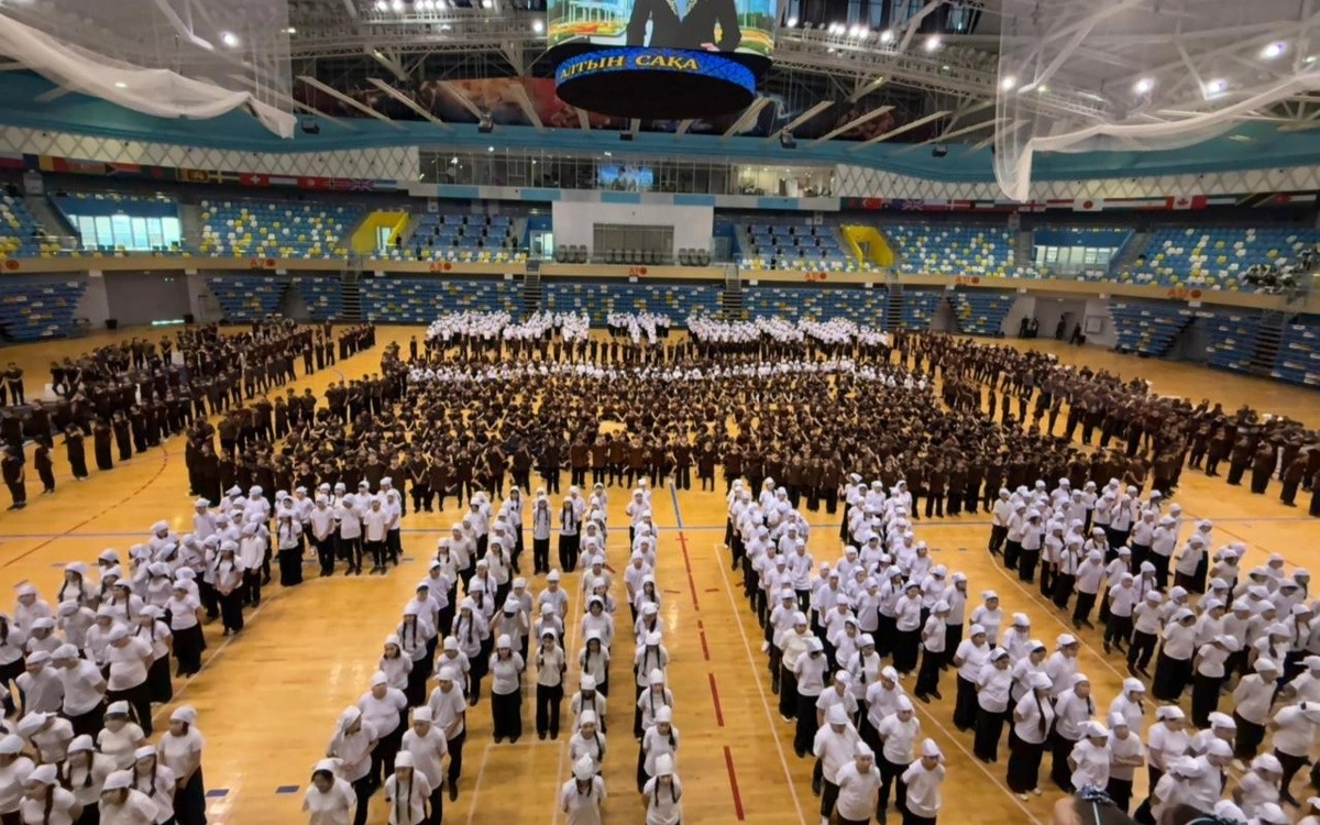 Over 18,000 children in Astana play asyk for National Sports Day