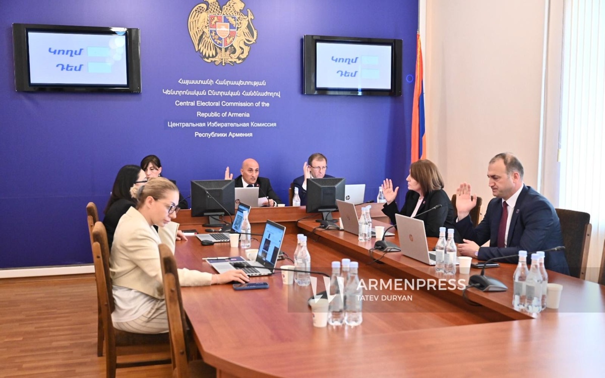 Armenia's CEC announces final parliamentary election results